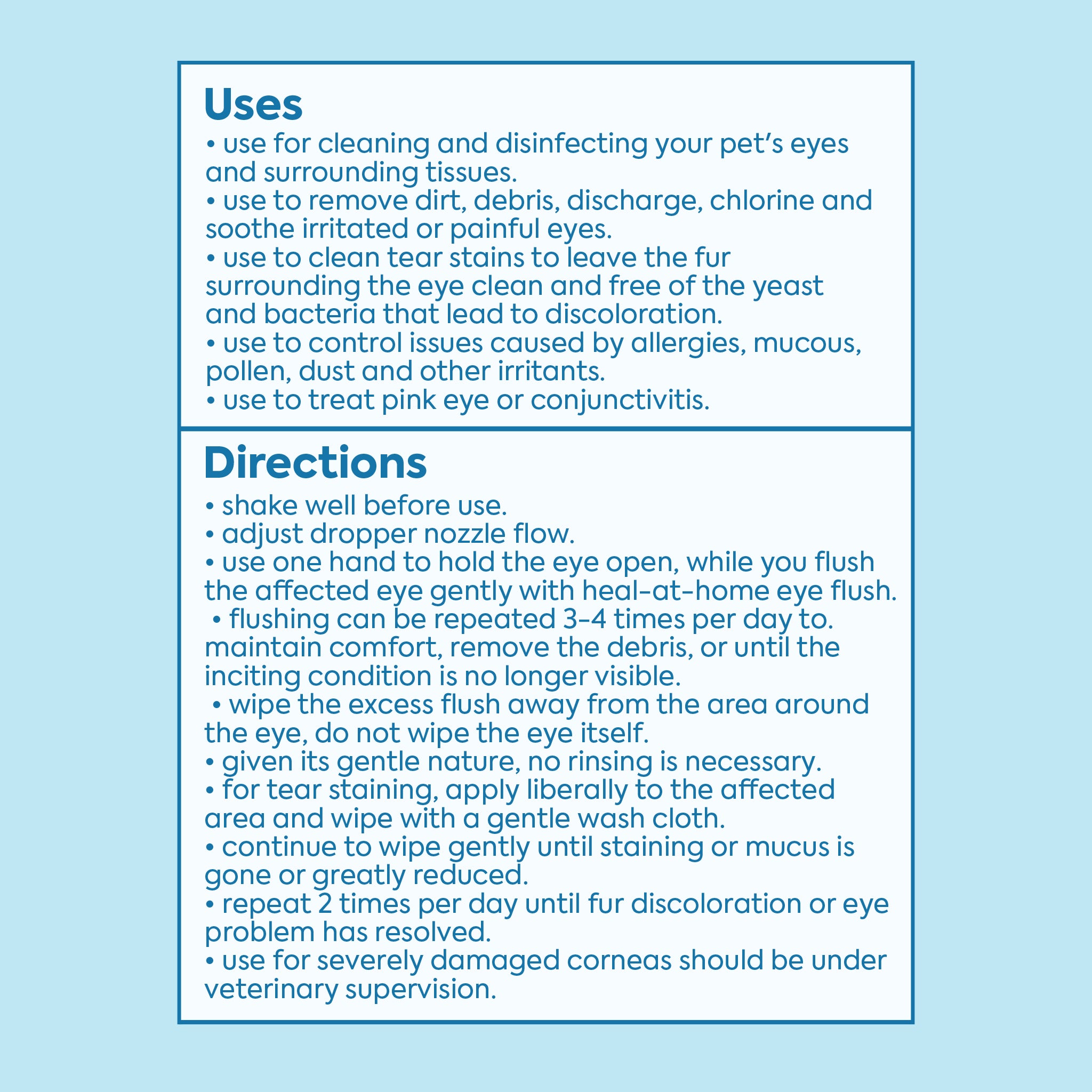 Heal-at-home eye flush – Dr. Cuddles